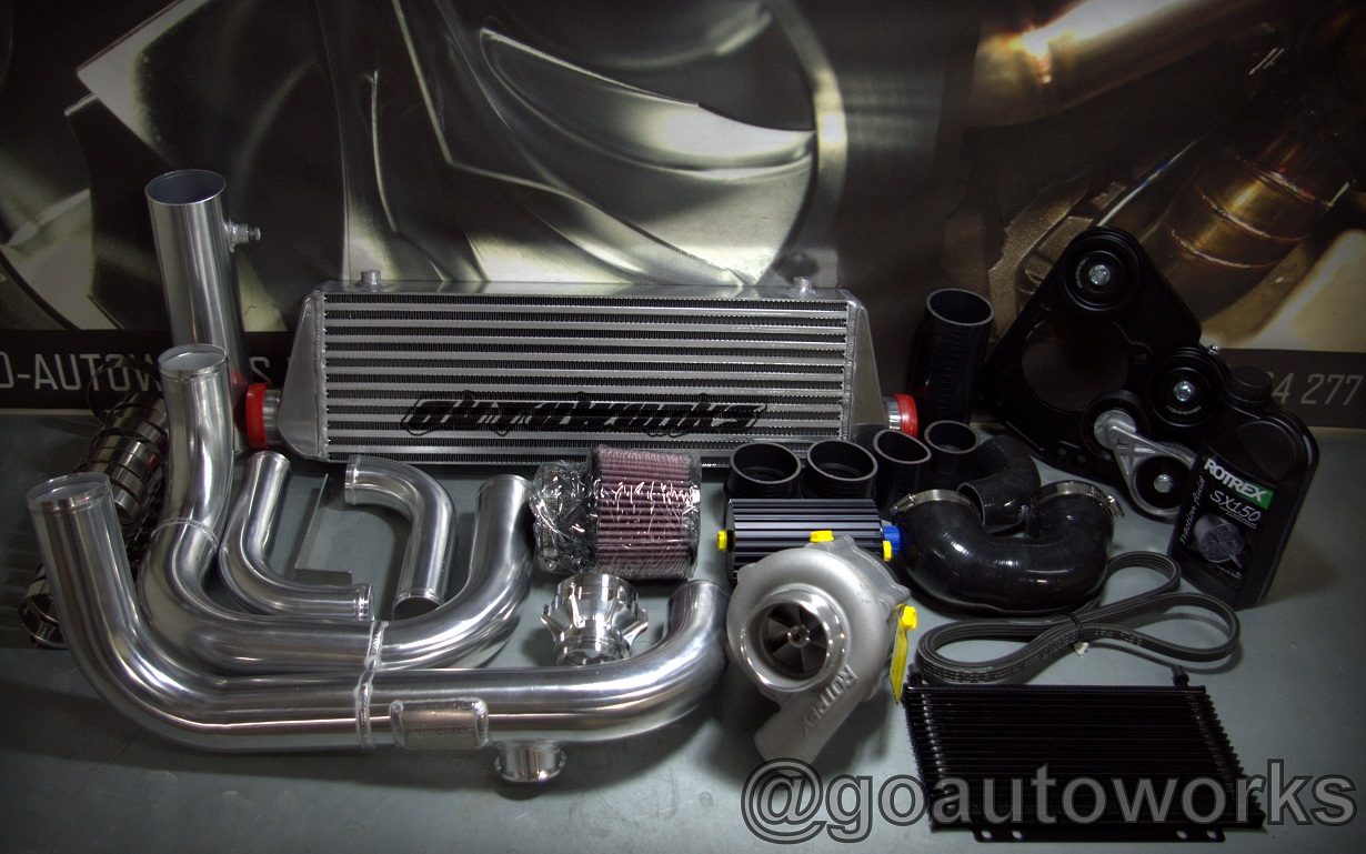 GO-AUTOWORKS Kraftwerks Kit B16 B18 B20 Supercharger Kit Civic Integra