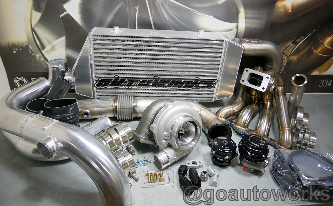 GO-AUTOWORKS TM-X800 Turbo Kit For the Civic Integra D16 B16 B18 B20