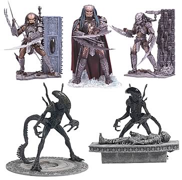 AVP Alien vs. Predator Movie figure set