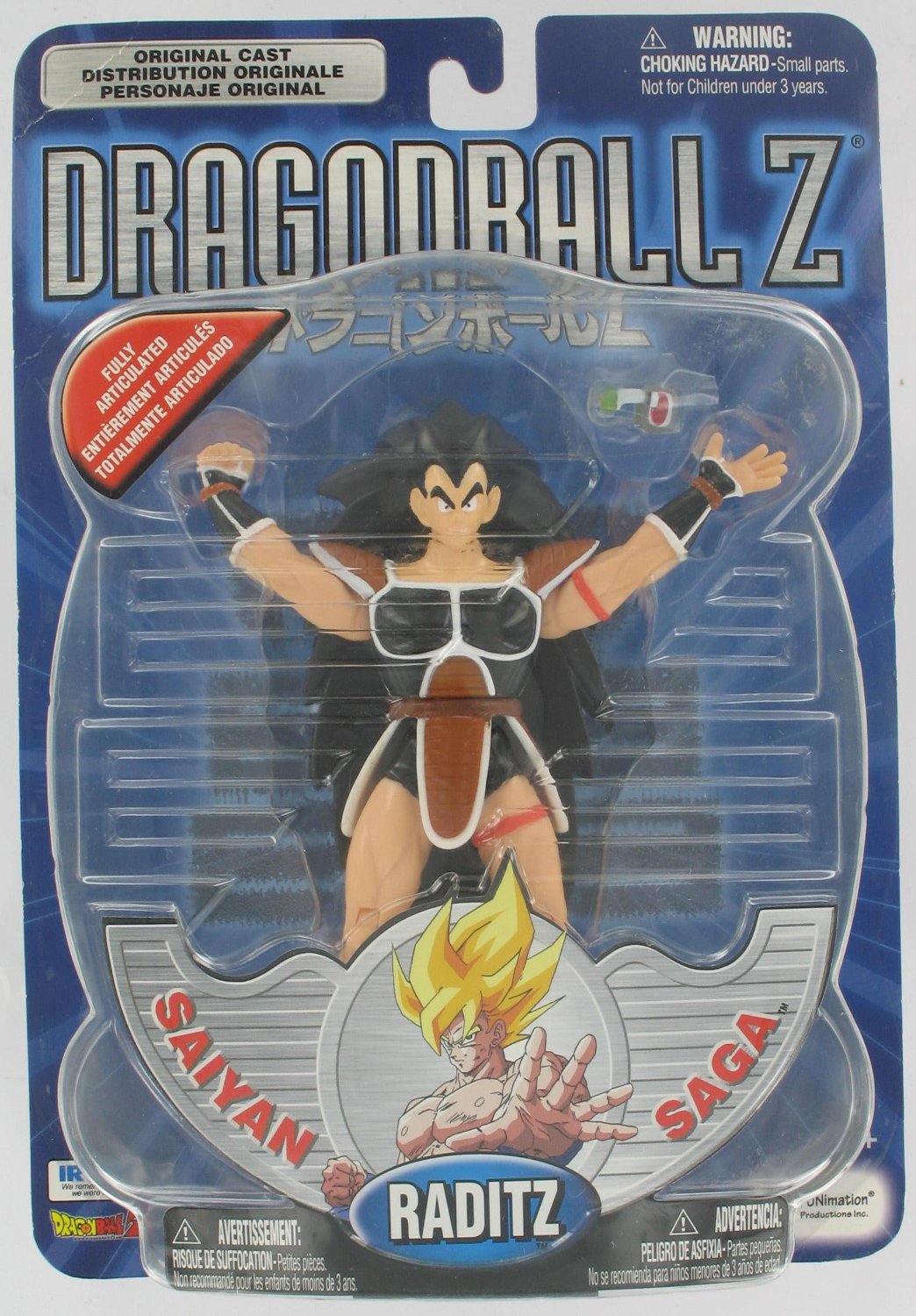 Dragonball Z Saiyan Saga Raditz Action Figure