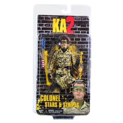 Kick Ass 2 Colonel Stars and Stripes Action Figure Un-Hooded