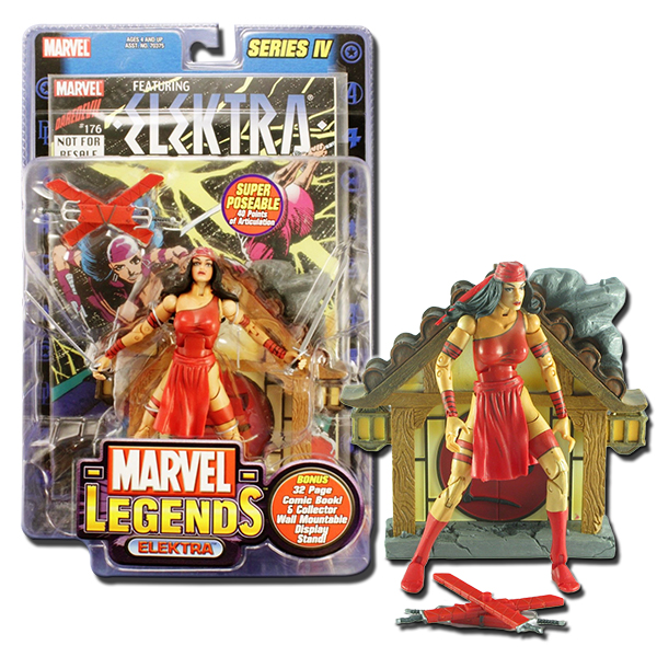 Marvel Legends Series 4 Elektra Action Figure
