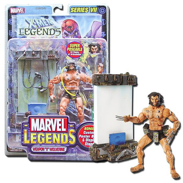Marvel Legends Series 7 Weapon "X" Wolverine Action Figure