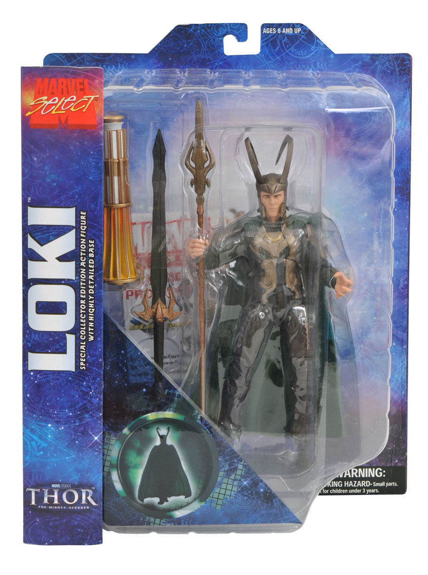 Avengers Movie Marvel Select Thor Movie LOKI Action Figure Dst Toys
