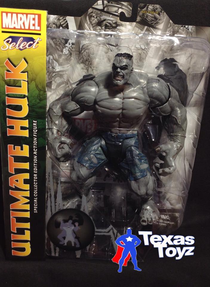 Marvel Select Ultimate Grey Hulk 8in. Action Figure by DST Toys