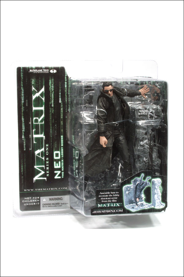 Matrix Reloaded Action Figure Neo Series 1 Lobby Scene