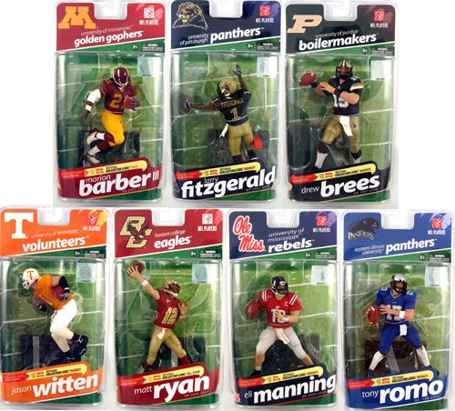 McFarlane NCAA College Football Series 2 Action Figure Set Toys