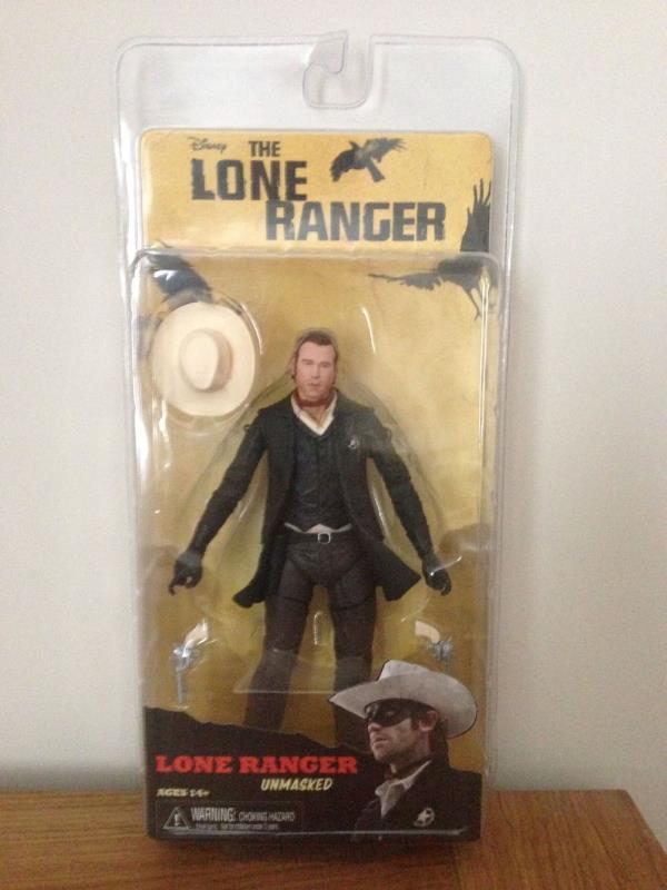 Neca The Lone Ranger Series 2 Lone Ranger Unmasked Action Figure