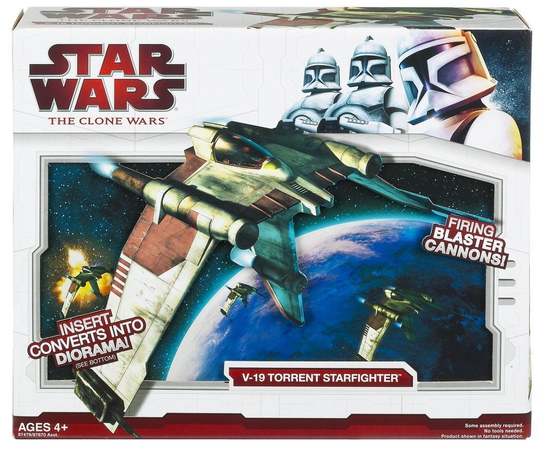 Star Wars Clone Wars V19 Clone Shuttle