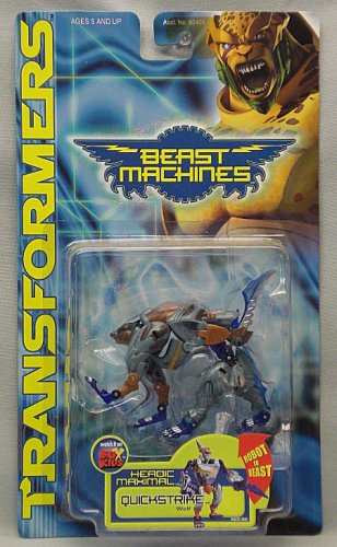 Transformers Beast Machines Quickstrike Wolf Action Figure