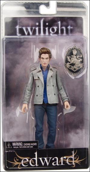 Twilight movie 1st Edward Cullen 7” Action Figure with CREST NECA Toys