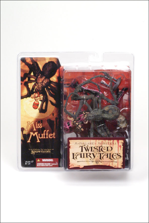 Twisted Fairy Tales Little Miss Muffet Action Figure McFarlane Toys