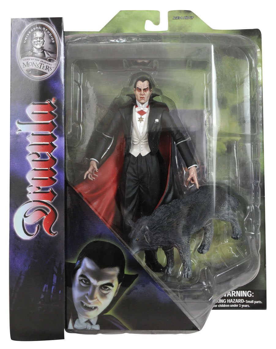 Universal Studios Monsters COUNT DRACULA vampire Figure DST Diamond ...