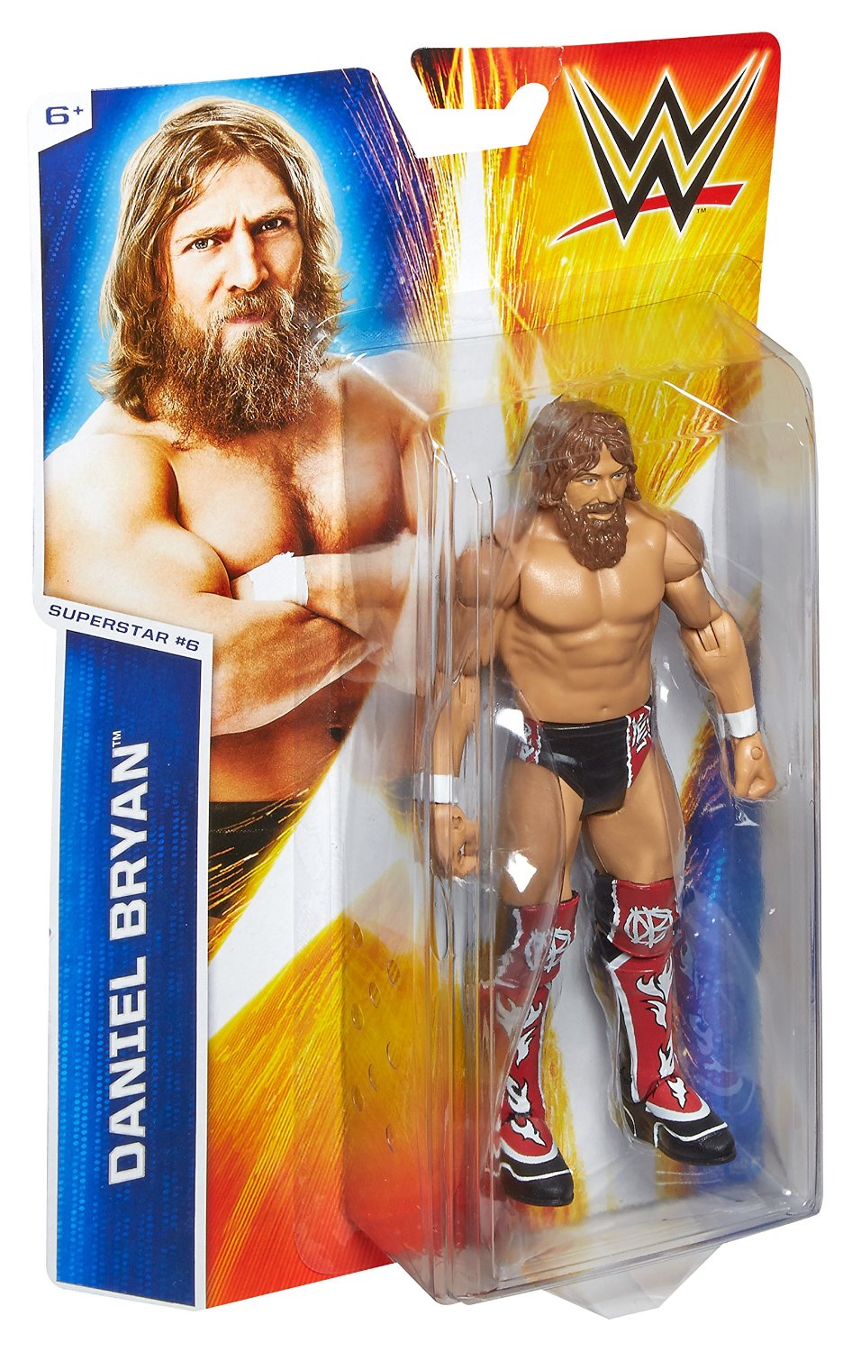 WWE Figure Series #45 - #6, Daniel Bryan Action Figure Mattel Toys