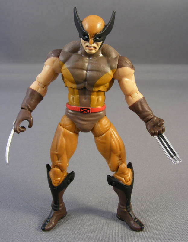 X-Men Origins Wolverine Comic Series Brown Wolverine 4in Action Figure
