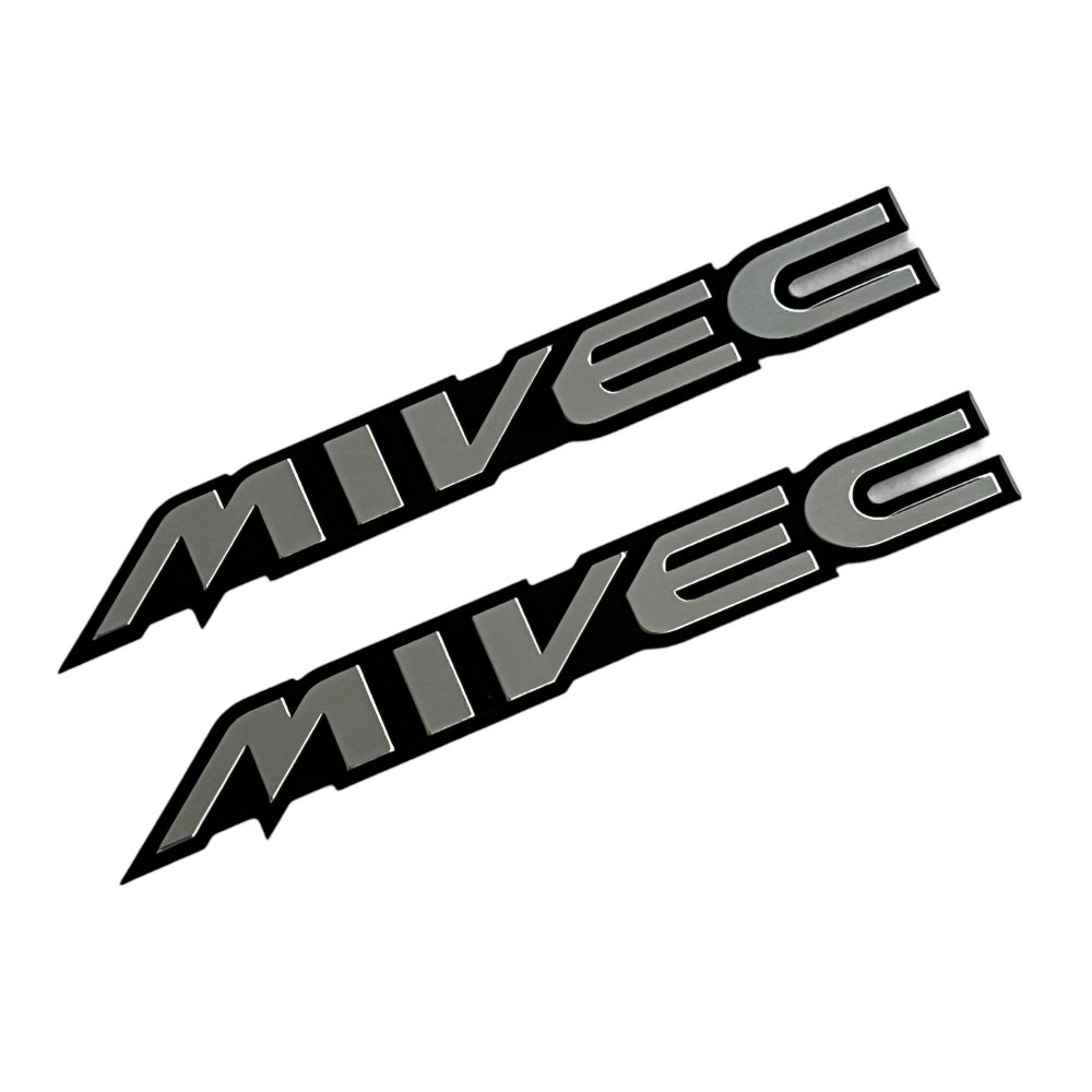 Mitsubishi MIVEC Emblem Badge (Pair)