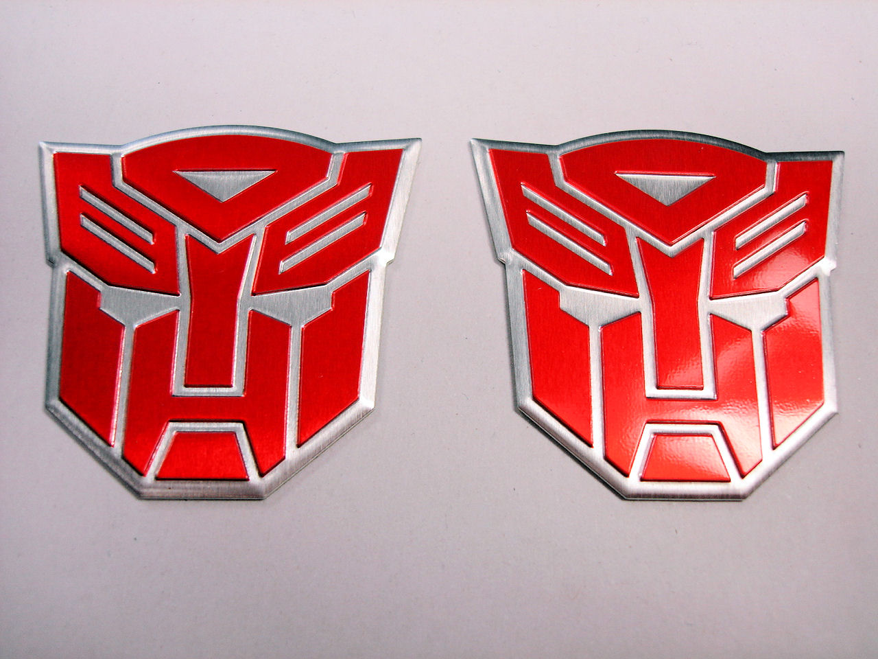 Transformers Autobot Emblems Red