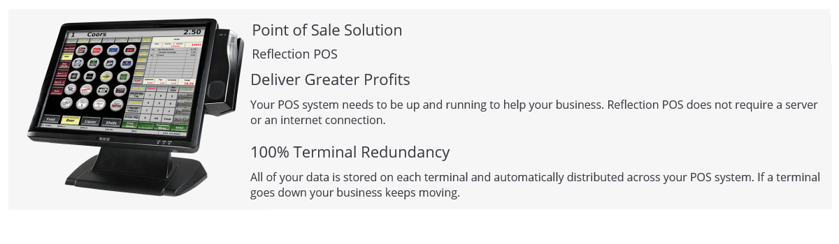 NCC Reflections POS system in Seattle Tacoma area