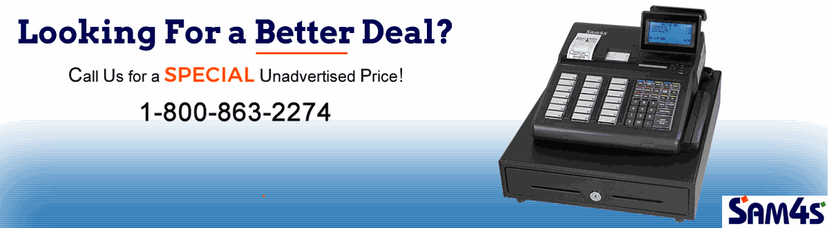 SAM4s Cash Registers