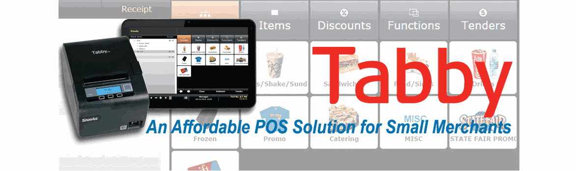 Tabby Mobile POS System for tablets and iPads