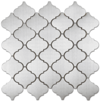 Arabesque Lantern Marble Mosaic Tiles