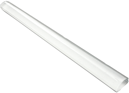 Brilliant White Dome Rail Glass Trim