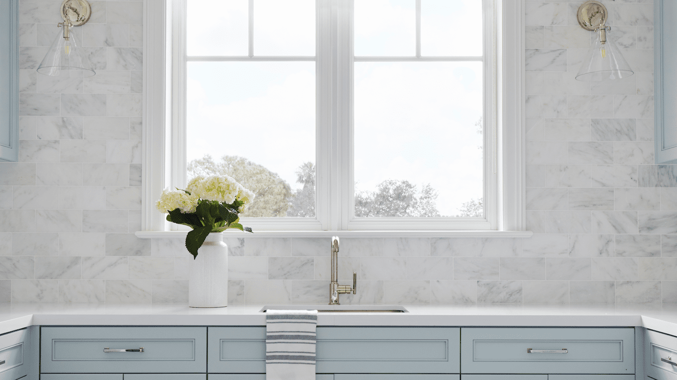 White Marble Subway Tile
