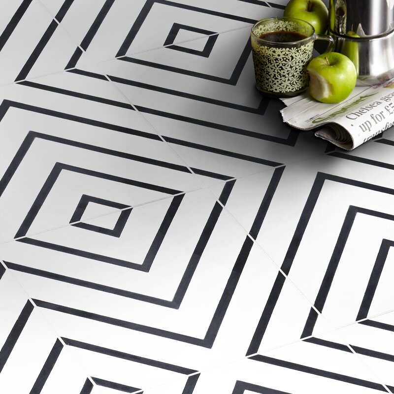 Free Shipping Handmade Encaustic Cement Maze Labyrinth Tiles