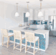 Handmade Encaustic Cement Tiles Erizo Blue