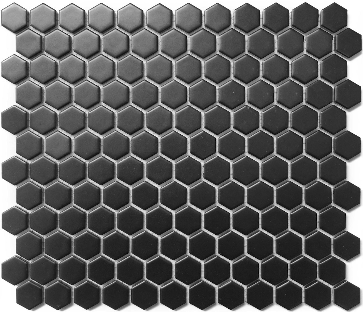 Black Wall Tile Texture