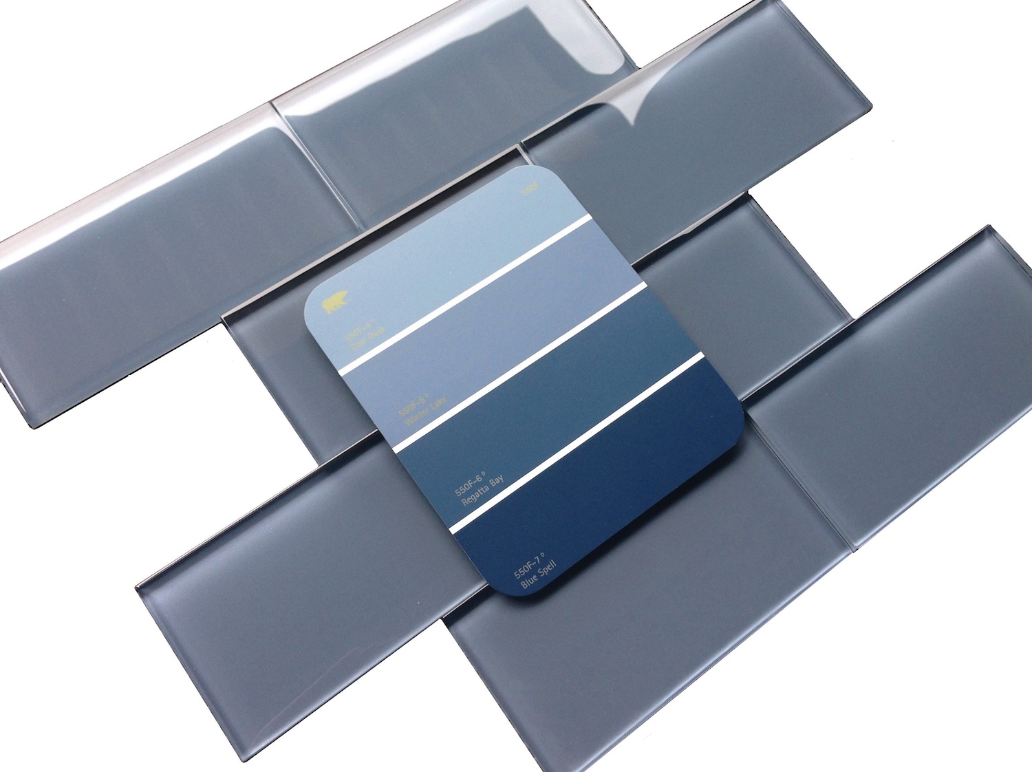 Spa Blue Glass 3x6 inch Subway Tile (8mm)