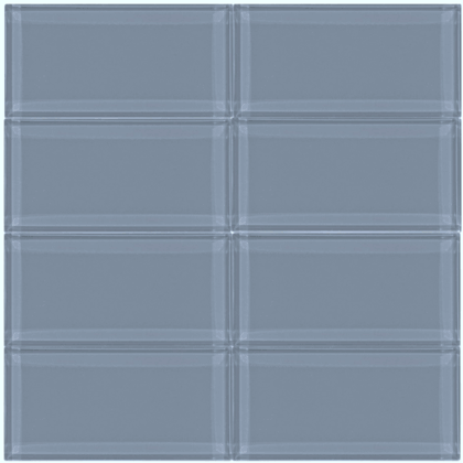 Spa Blue Glass 3x6 Subway Tile (For Orders over 85SF)