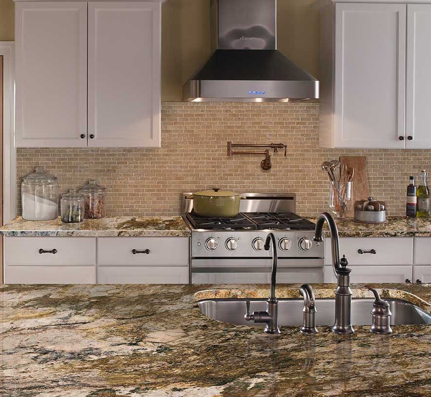 Travertine Walnut 1x3" Tumbled Mosaic Wall and Floor Tile