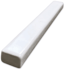 Whisper White Matte 6 Inch Square Edge Liner Trim