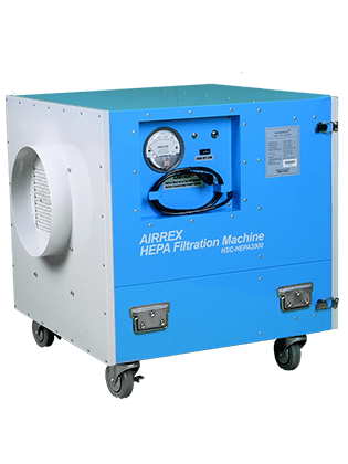 Air break hepa filter system store