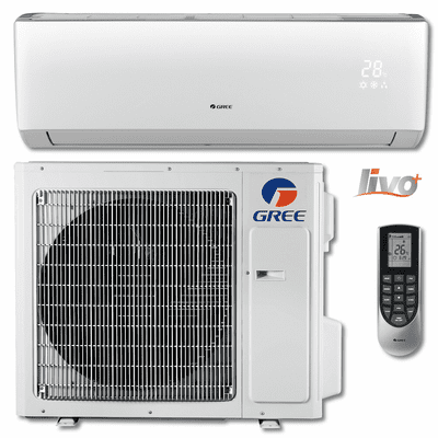 GREE Ductless Mini Split System, Single Zone, 30-36,000 BTU | Omega ...