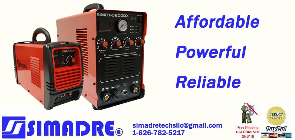Simadre | Plasma Cutters and Welders | Free US Shipping