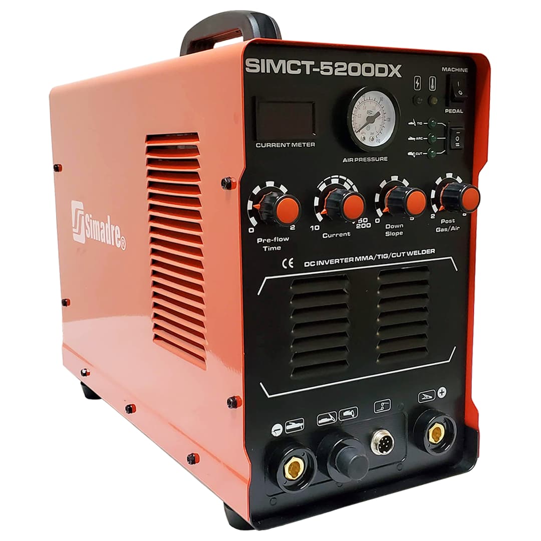 SIMADRE 5200DX 110V/220V 50A PLASMA CUTTER 200A TIG ARC MMA WELDER