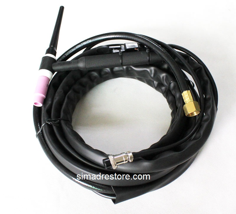 SIMADRE WP-17 7-PIN TIG WELDING TORCH for 520D, 5200D, 5200DX, 5020D ...