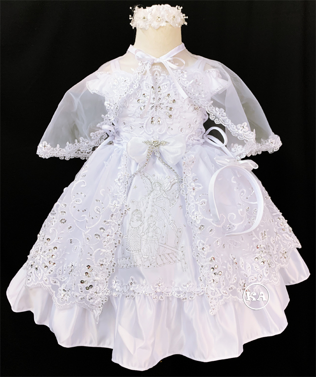 Catholic Gown Dress with Guardian Angel | HeidiColletion.com