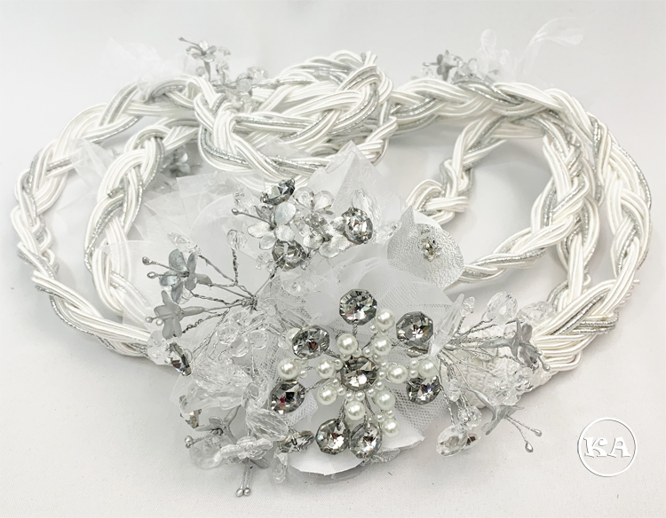 HeidiCollection.com: Wedding Lasso with Flower/Ribbon in (White or Ivory)