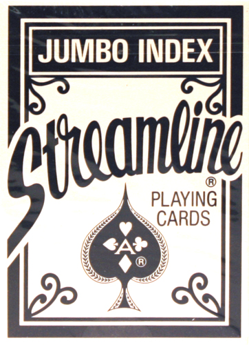 Jumbo Streamline Playing Cards
