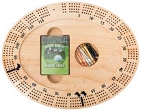 Tee Time Golf Course Cribbage Boards