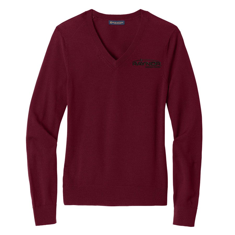 Brooks Brothers Ladies' Washable Merino V-Neck Sweater