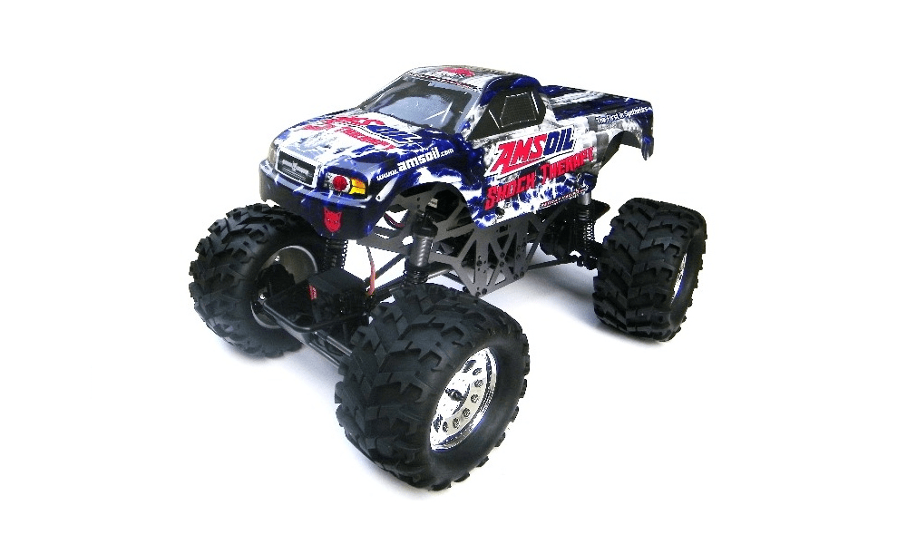 Electric Remote Control Ground Redcat Pounder 1/10 Scale R/C Mon