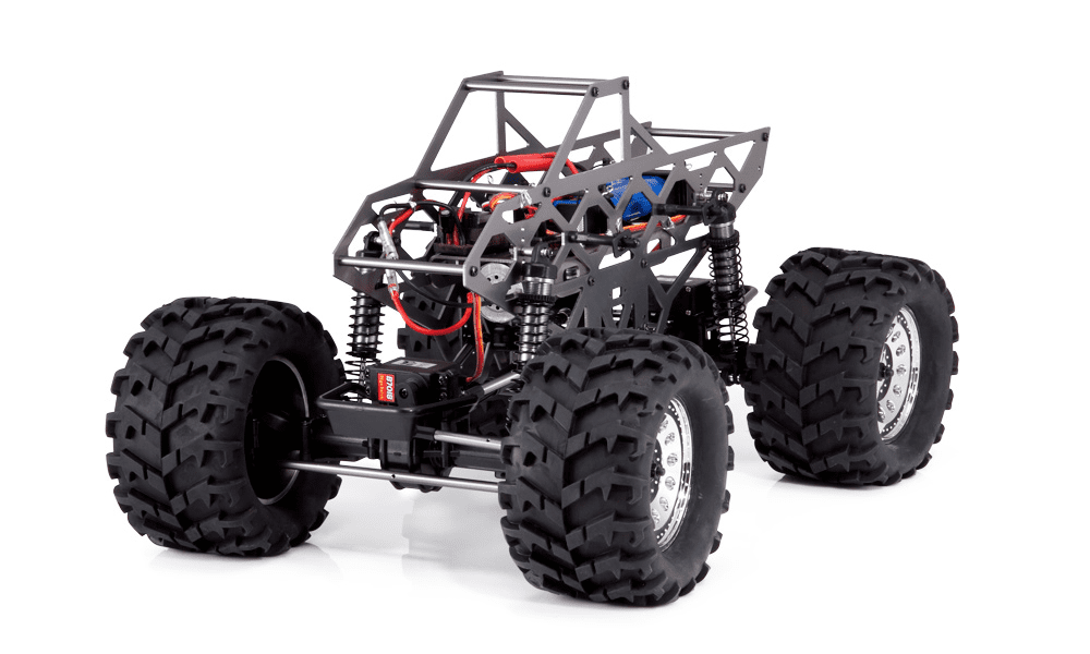 Electric Remote Control Ground Redcat Pounder 1/10 Scale R/C Mon