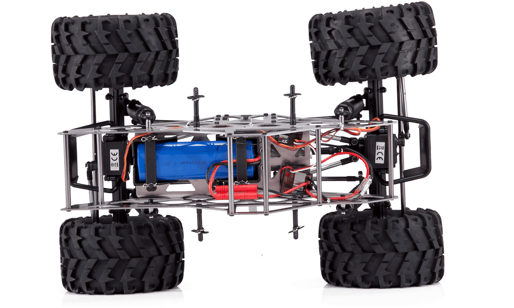 Electric Remote Control Ground Redcat Pounder 1/10 Scale R/C Mon