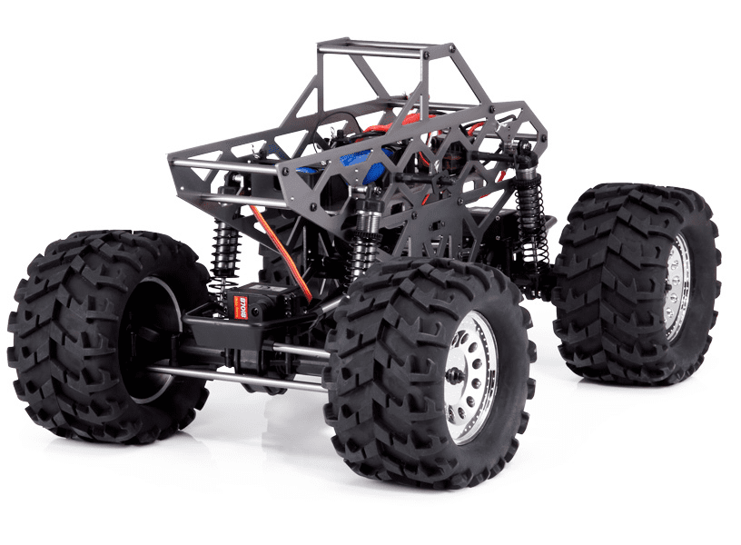 Electric Remote Control Ground Redcat Pounder 1/10 Scale R/C Mon