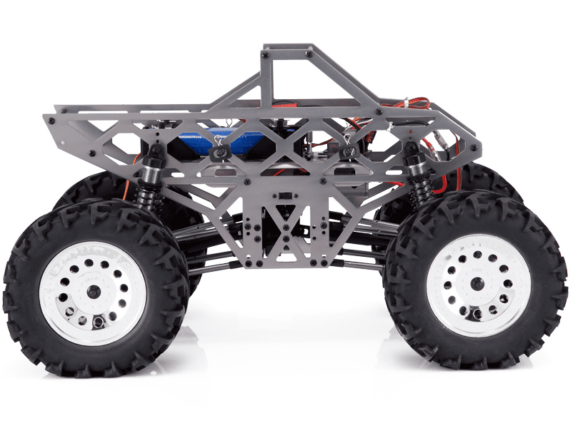 Electric Remote Control Ground Redcat Pounder 1/10 Scale R/C Mon