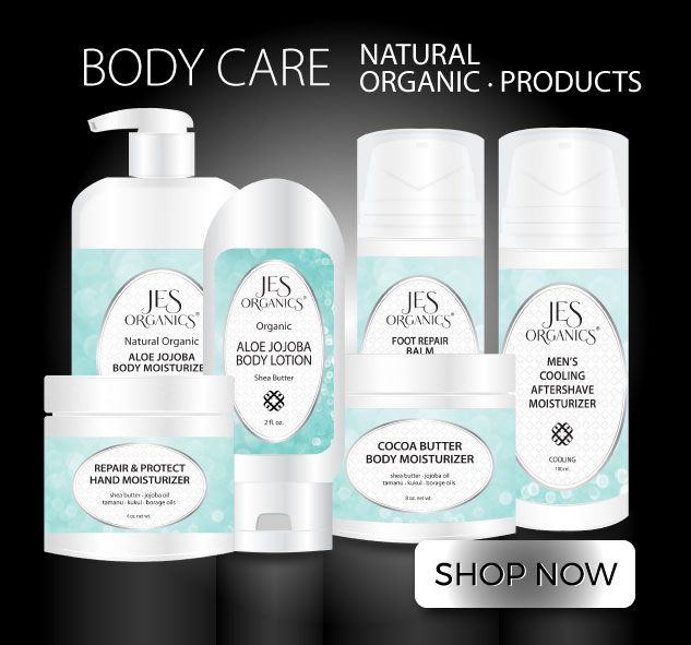 JES Organics Full Line of Natural Organic Products
